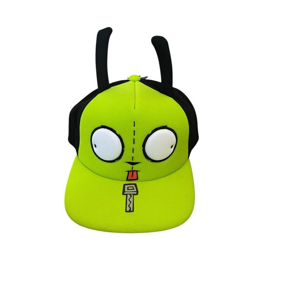 Nickelodeon | Accessories | Invader Zim Gir 3d Foam Snapback Hat Nickelodeon Nwt | Poshmark